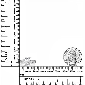 GEMISTRY Natural Classic Pear Gemstone Bypass Ring with White Topaz in 925 Solid Sterling Silver for Women | April Birthstone Jewelry Gift for Her