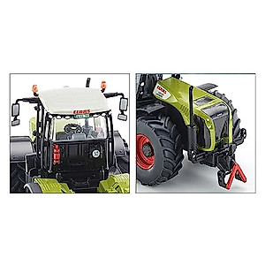 Claas 5000 Xerion Tractor Green with Gray Top 1/32 Diecast Model by Siku SK3271