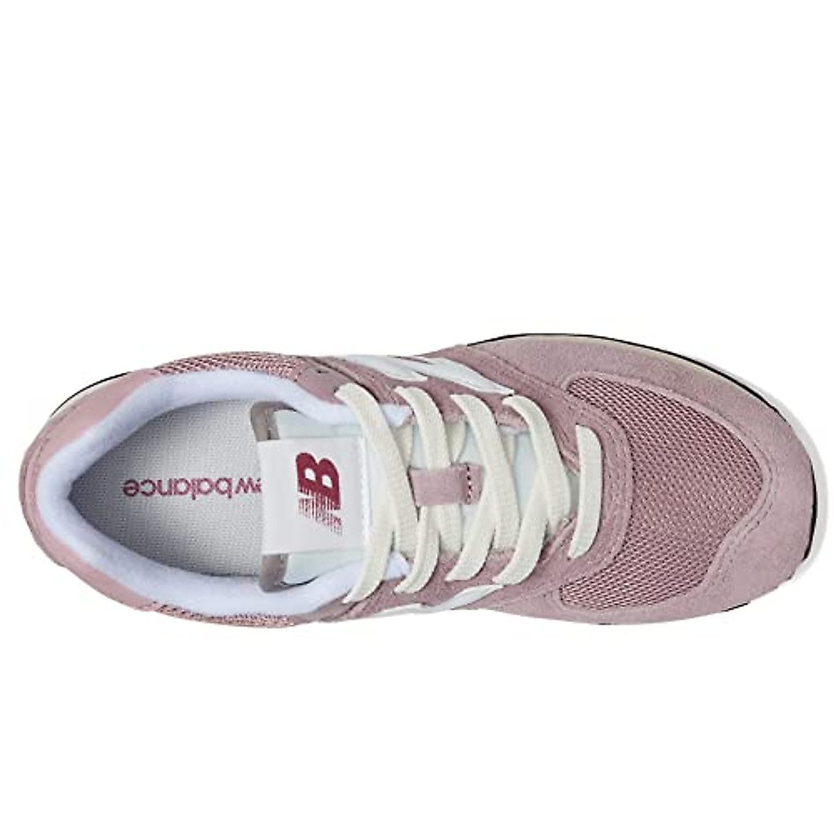 New Balance Girls 574 V1 Disc Lace-Up Sneaker, Lilac Chalk/Sea Salt, 5 Big Kid