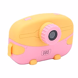 Kids Camera, 2 to 3 Hours Battery Life USB Charging Anti Fall Mini Portable Kids Digital Camera for Boys Girls Birthday (Pink) Cameras