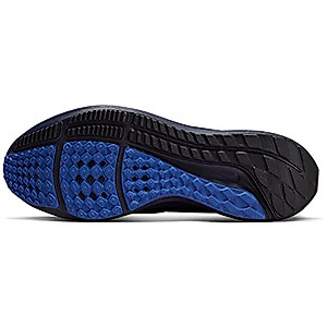 Nike Men's Air Zoom Pegasus 39 Running Shoe (Black/Hyper Royal-Thunder Blue, 10.5)