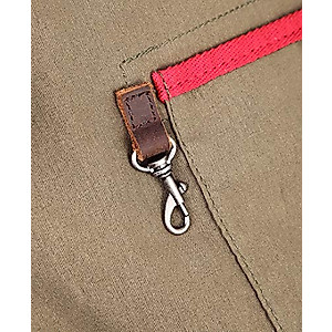 TSD Brand Tapa Canvas Satchel Bag (Grey)