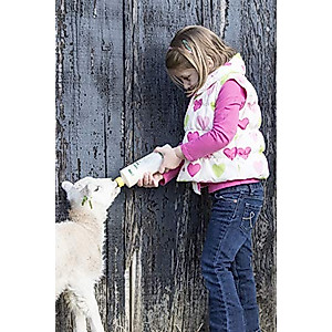 IDEAL 7004 Lamb & Kid Bottle 16oz w/Red Screw-On Teat