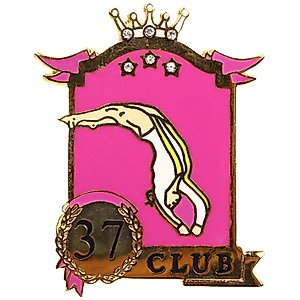 Snowflake Designs Club 37 All Around Gymnastics Pin - #1567