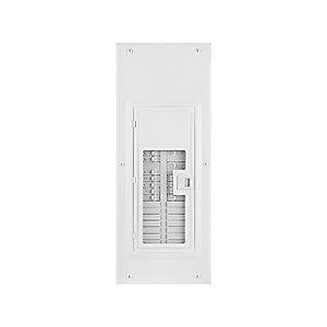 Leviton LDC30-W 30 Space Indoor Load Center Cover and Door with Window, White