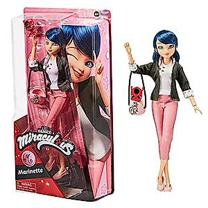 Bandai Miraculous: Tales of Ladybug & Cat Noir - Marinette 26cm Fashion Doll with Accessories