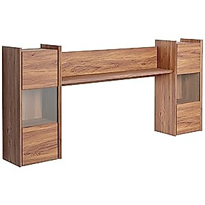 Modway Visionary Mounted, Wall Shelves, Walnut