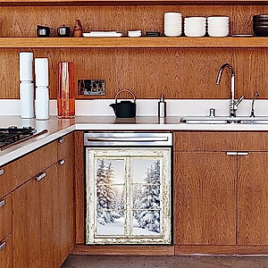 Dishwasher Magnet Cover Excellent Landscape Carpathian Mountains Ukraine Europe Beauty World Magnetic Refrigerator Stickers Decorative Appliance Cover Fridge Panels Metal Door Garage 23x26in