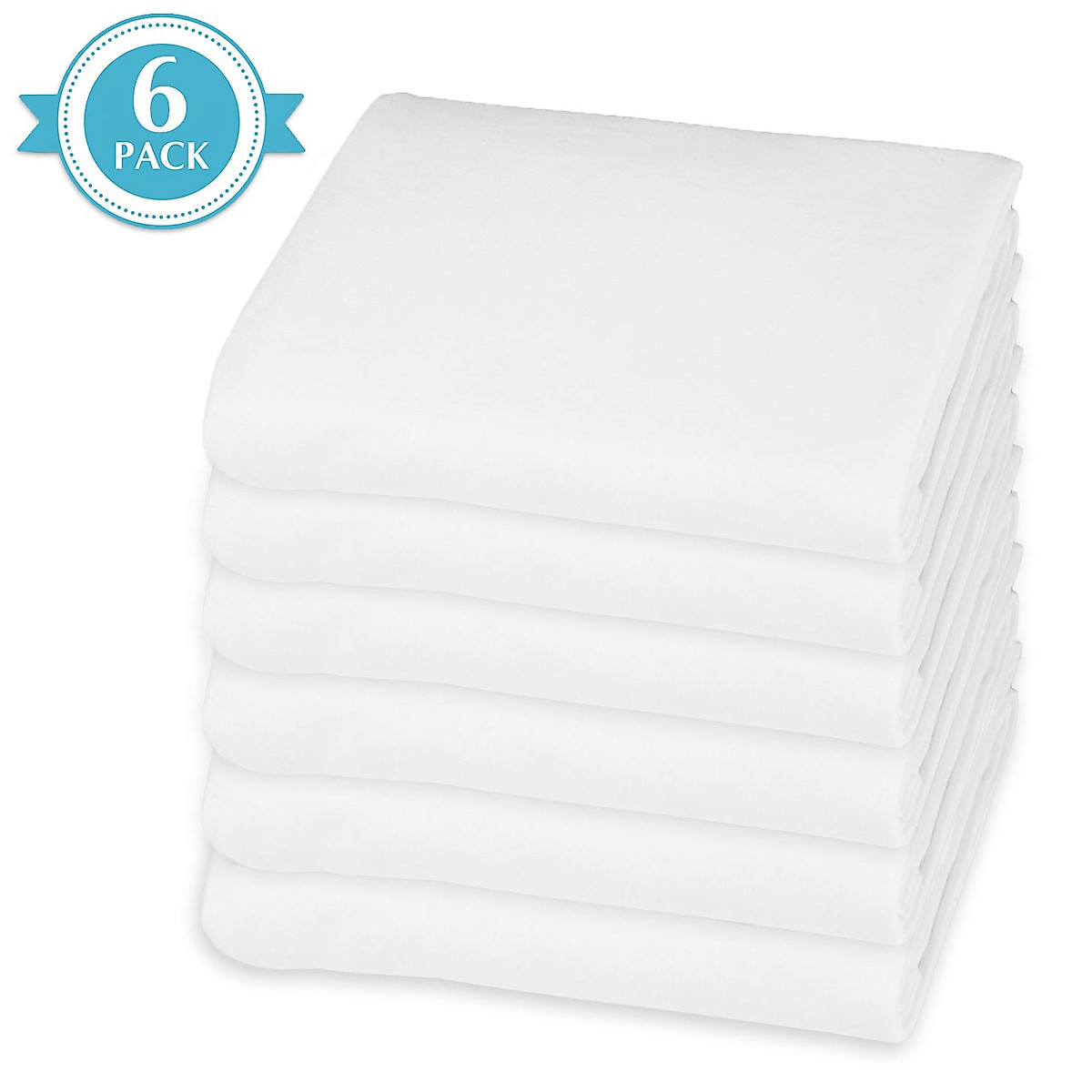 TL Care Health, Portable Mini Crib 6 Pack. Fits Neonatal Cribette, 23" x 35" x 3", 6/pk