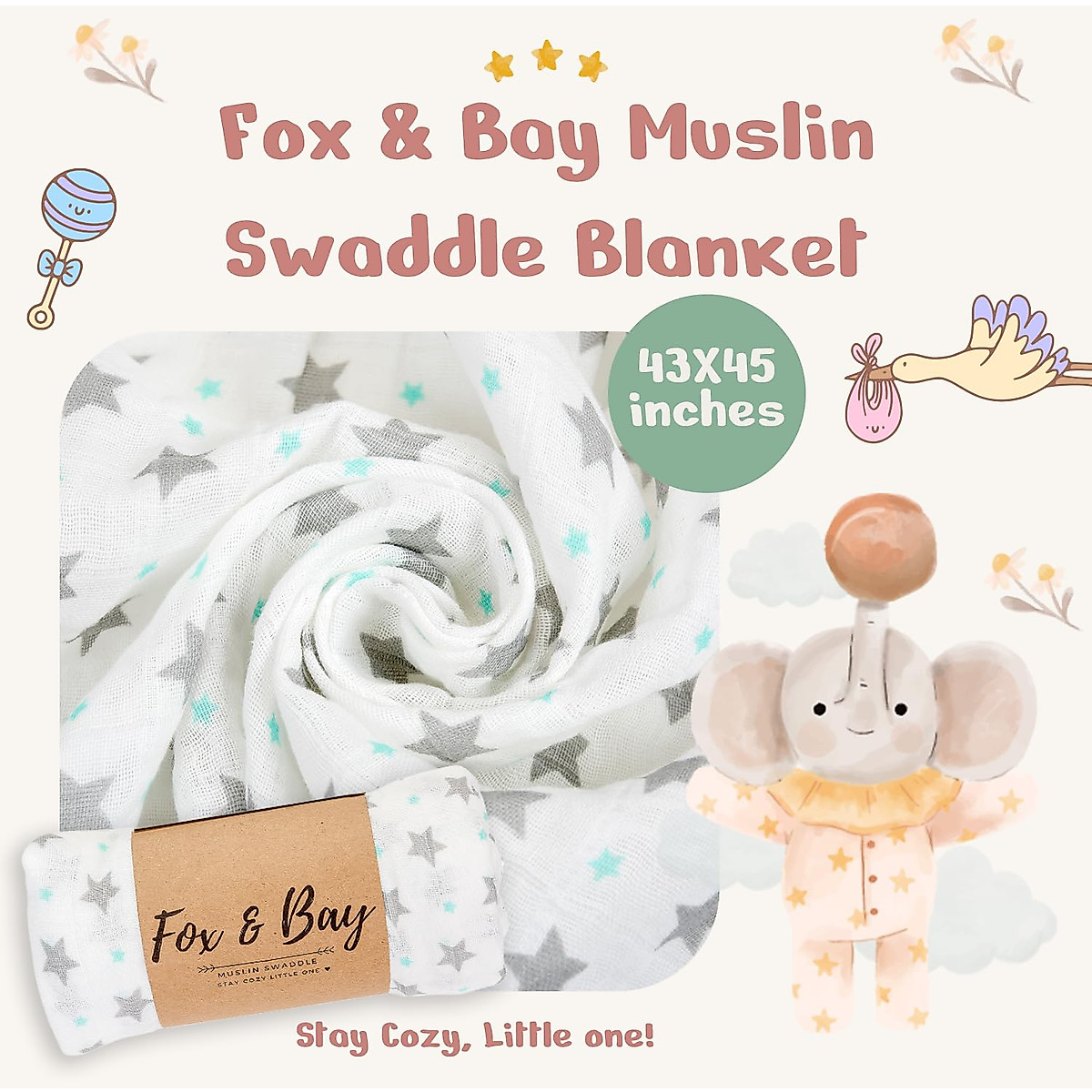 Becta Design - New Mom Gift Basket. Each Beautifully Prepared Gift Set Contains 5 Hand Picked Essentials for Expecting Mothers. The Perfect Gifts for Pregnancy, First Time Moms or Baby Shower