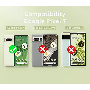 luolnh Pixel 7 Case,Google Pixel 7 Marble Glitter Brilliant Cute Design Soft Silicone Rubber TPU Bumper Cover Phone Case for Google Pixel 7 6.3 Inch(2022)-Green&Purple