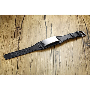 MPRAINBOW Satanic Cross Leather Bracelet Inverted Cross Leviathan Cross Satanic Jewelry Satan Occult Sulfur Slchemy Symbol Adjustable