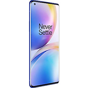 OnePlus 8 Pro Ultramarine Blue, 5G Unlocked Android Smartphone U.S Version, 12GB RAM+256GB Storage, 120Hz Fluid Display,Quad Camera, Wireless Charge, with Alexa Built-in
