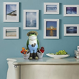 Frog Garden Decor, Frogs Garden Statue for Yard, Garden, Indoor Outdoor Decoration and Housewarming Gift