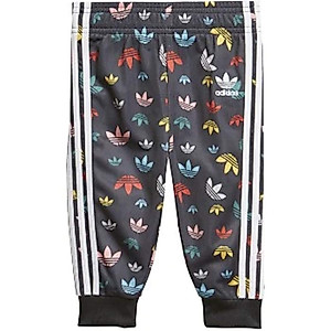 adidas Originals Kids SST Set (12M, Black)