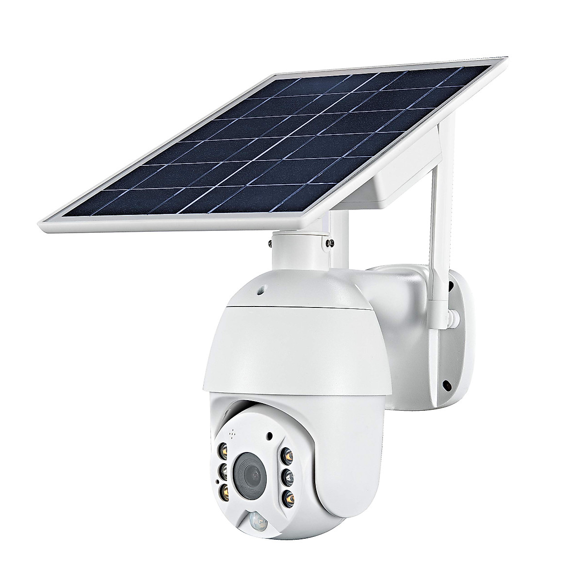 Zetronix XS7 Pro - Solar Battery Powered Outdoor-Security-PTZ-IP-Camera with Motion Activated Spotlight and Color Night Vision