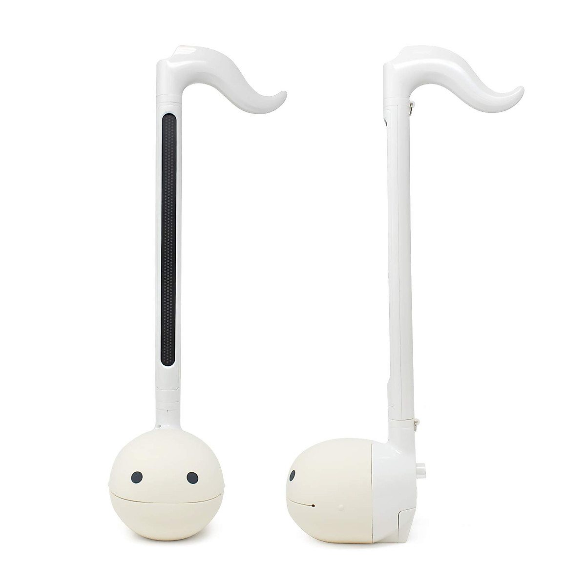 Otamatone Techno [Japanese Edition] Electronic Musical Instrument Synthesizer [Music Link Connect] with a Smartphone (iPhone and iPad iOS/Android App) from Japan by Cube/Maywa Denki, White