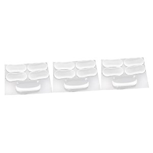 Luxshiny 3sets Toilet Seat Gasket Kit Toilet Covers Toilet Lid Bumper Silicone Toilet Bumpers Toilet Parts Bidet Bumper Attachment Toilet Seat Bumper for Bidet Attachment 5pcs*3