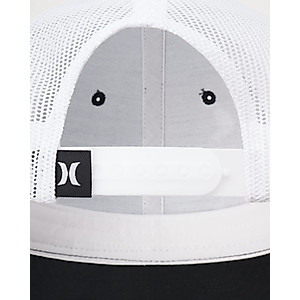 Hurley Men's Cap - Corp Snap Back Trucker Hat, Size One Size, Pink Glow