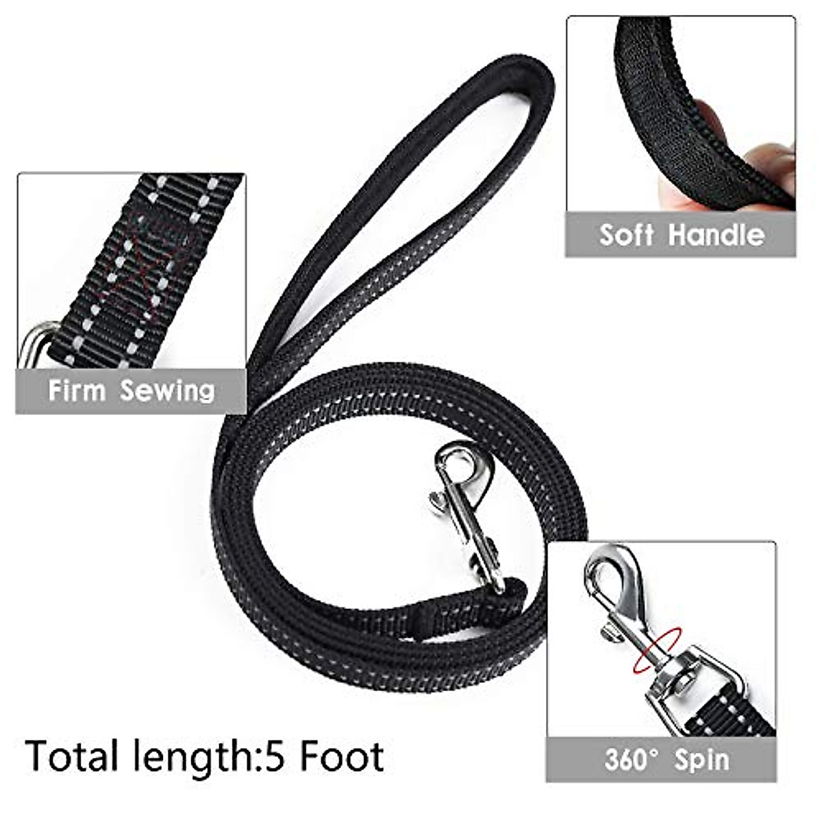 YIMEIS Dog Harness and Leash Set, No Pull Soft Mesh Pet Harness, Reflective Adjustable Puppy Vest for Small Medium Large Dogs, Cats (Blue, X-Small (Pack of 1)