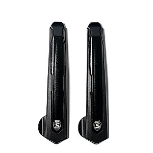SILCA Tire Levers Premio | Set of Two | Forged Aluminum Minimalist Lever with co-Molded Non Marking Nylon Rim Protection | Bicycle Tire Levers