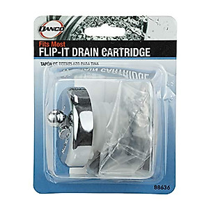 Danco 88636 Flip-It Tub Drain Stopper, Chrome