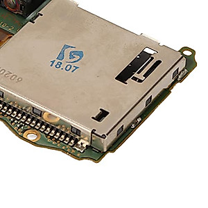 DAUERHAFT Game Cartridge Socket Board, Professional Game Host Cartridge Card Slot Prevent with 3.5mm Headphone Jack for Repairing