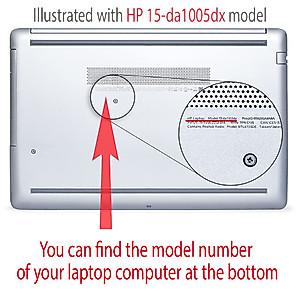 mCover Case Compatible for 2020~2022 15.6-inch HP 15-DYxxxx / 15-EFxxxx Series ONLY (NOT Fitting Any Other HP Laptop Models) Notebook PC - Purple