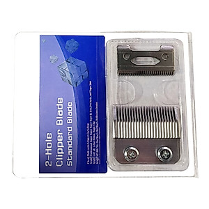 4pcs Barber Clippers Blade Replacement Compatible with Wahl Magic Clip Senior Clippers Cordless Professional 5 Star Series Super Taper/Taper 2000/Icon Sterling 3/9