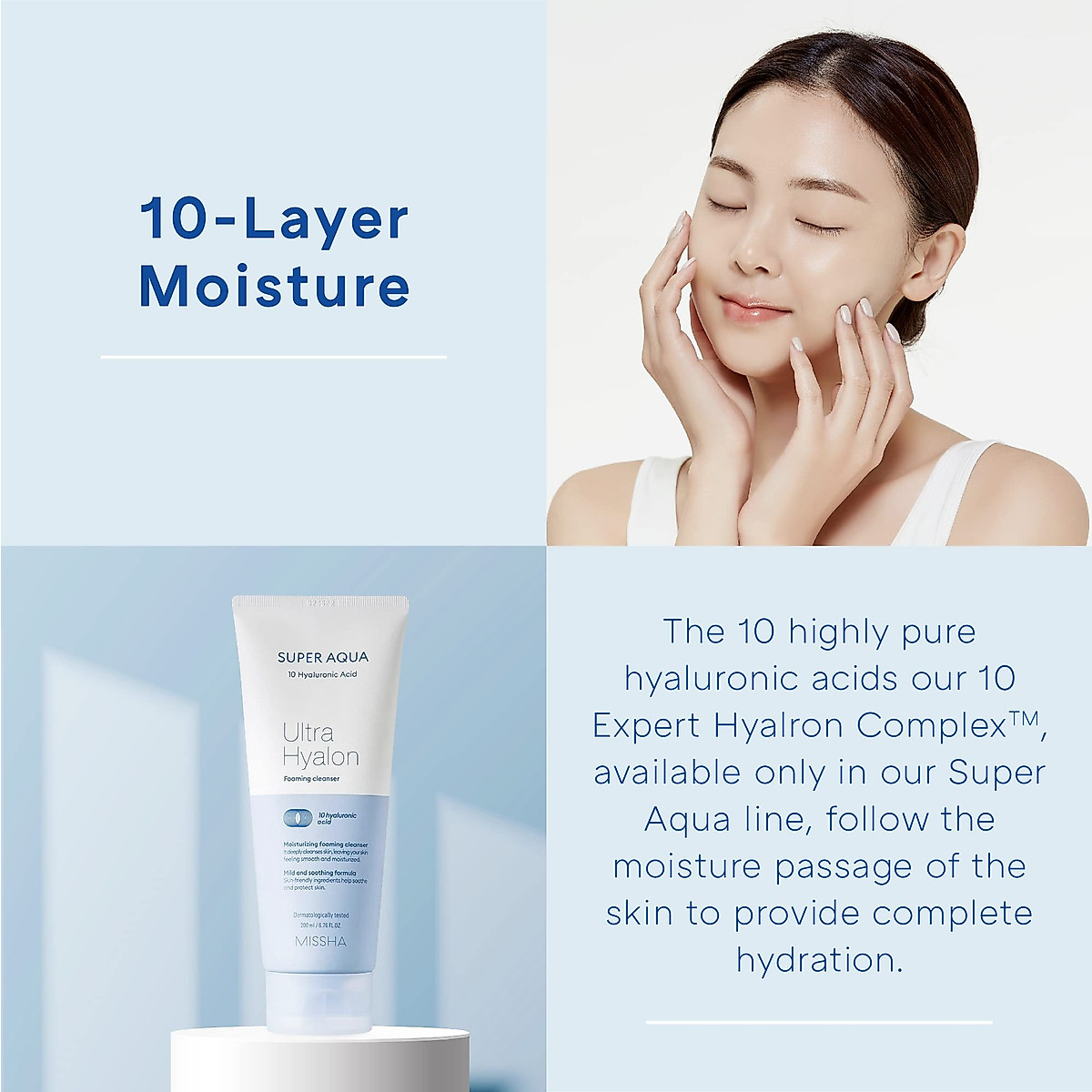 MISSHA Super Aqua Ultra Hyalron Cleansing Foam