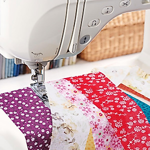 SmoothNovelty 160 Pcs 4 Roll Fabric Strips Assorted Quilting Fabric for Quilting Crafting and Sewing Rolled Cotton for Crafts Blanket Rug Upholstery and Purse Making (Cute Printing Style)