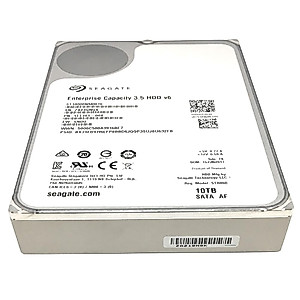 Seagate Enterprise Capacity | ST10000NM0016 | 10TB 7200 RPM SATA 6.0Gb/s 256MB Cache Hyperscale 512e 3.5" Hard Disk Drives (Renewed)