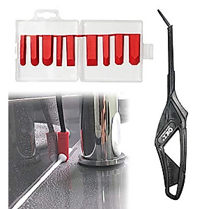 ORXPLUS TOOLS 10pcs Caulking Tool Kit Silicone Finishing Tool for Tight Areas Bathroom Kitchen Window Sink
