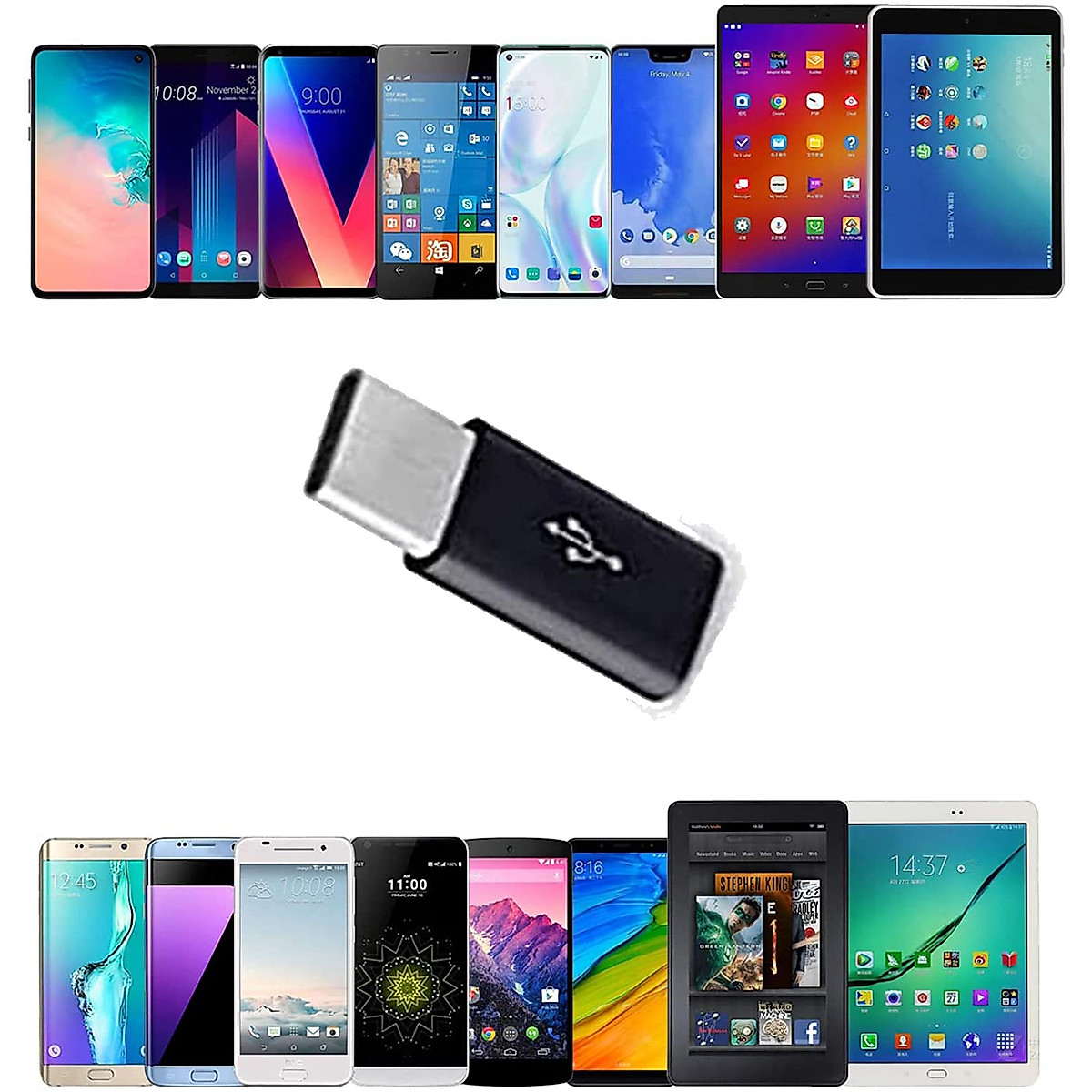 Black Galaxy Note 20 Stylus Pen for Samsung Galaxy Note 20 Ultra S Pen, Note 20 Pen Replacement, Note 20 Plus Stylus Pen Replacemen (Free Type-C Convertor)