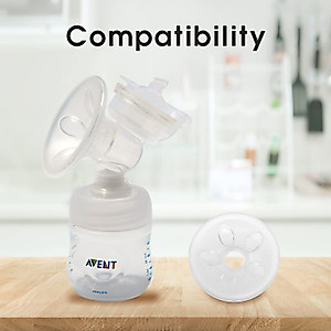begical Flange Massage Cushion 23mm Compatible with Philips Avent Breastpump 30mm and ameda 30.5 Shields/Flanges,Replace Flange Insert or Avent SCF332/SCF334/SCF330 Cushion Parts/Accessories