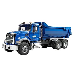 Bruder 02823 MACK Granite Halfpipe Dump Truck
