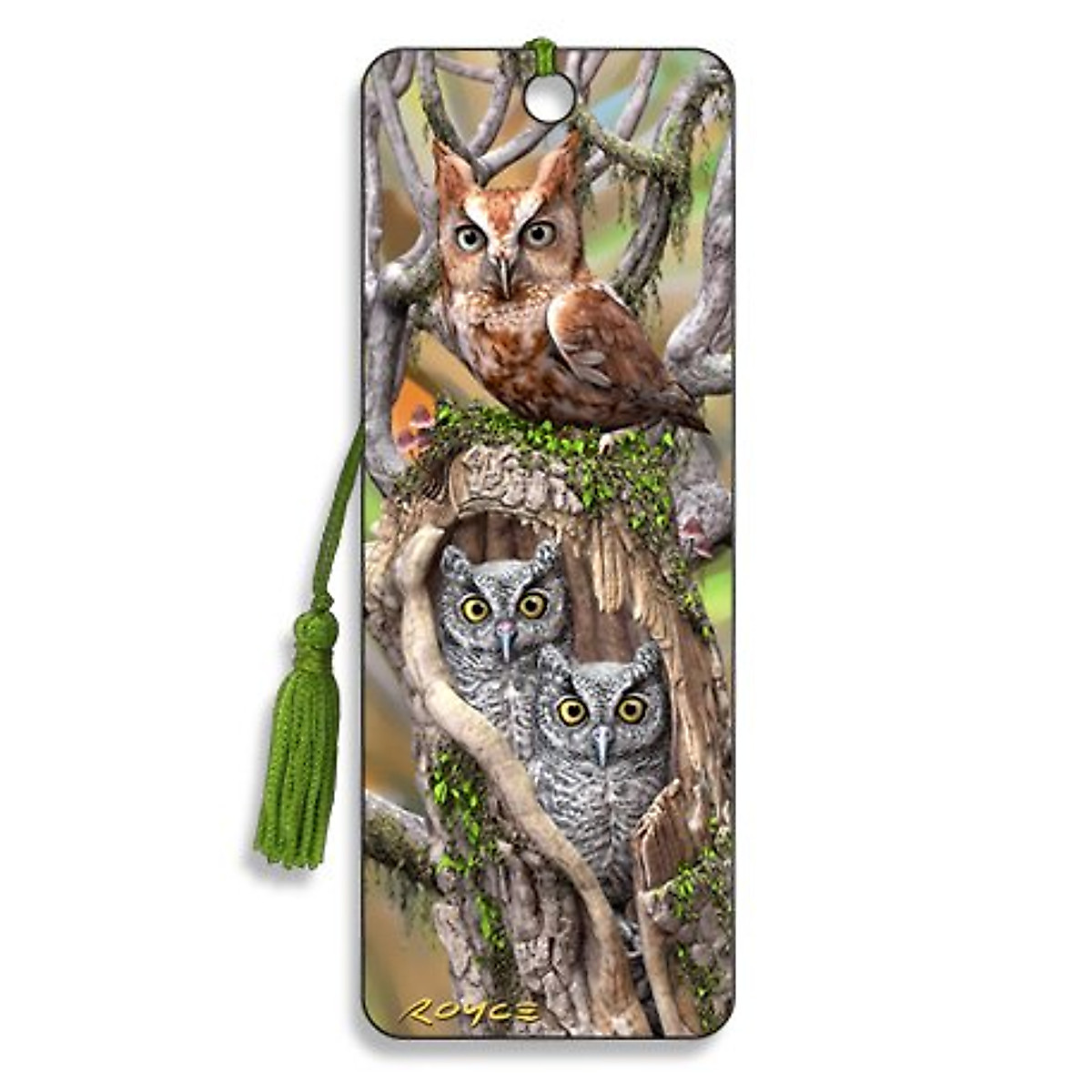 Artgame - Owl - 3D Royce Lenticular Bookmark