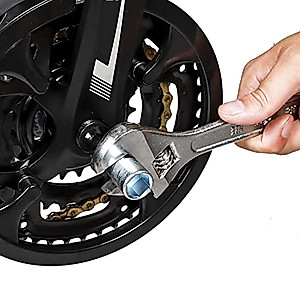 DUZFOREI 6 Pcs Bicycle Repair Tools Kit, Bike Cassette Removal Tool, Sprocket Removal Tools Sprocket Remover for Mountain Bike, Road Bike