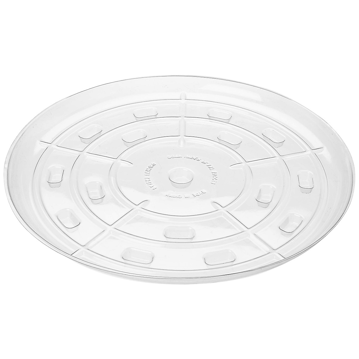 Bosmere, 17", Clear S51740 Down Under Plant Saucer