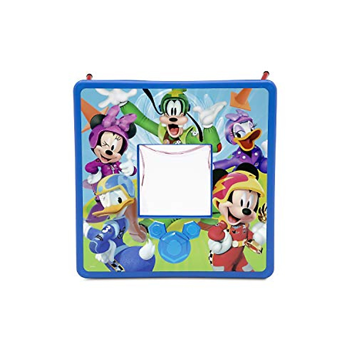 Delta Children 4-Piece Kids Furniture Set (2 Chairs and Table Set & Fabric Toy Box), Disney Mickey Mouse