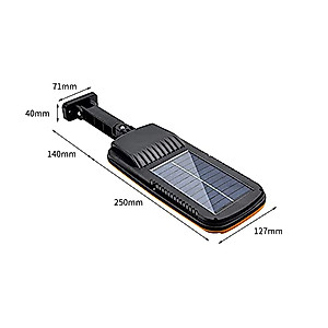 LED Solar Stair Lamp IP65 Waterproof Wall Lamp Solar Night Light for Home Garden