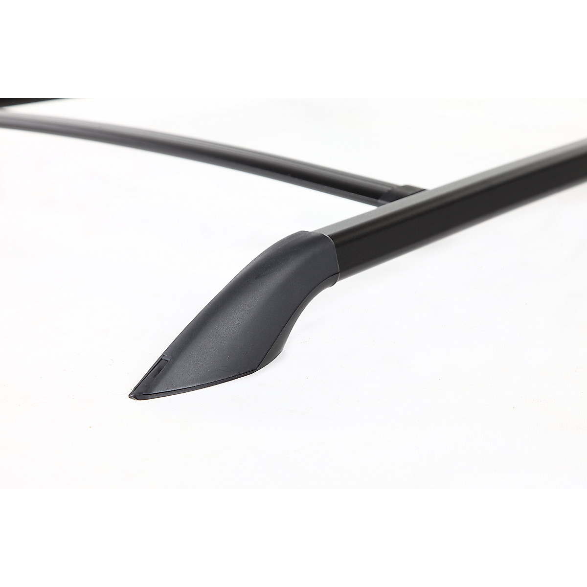 Perrycraft AV4158-B Aventura Black 41" Wide x 58" Long Complete Ready-to-Install, Drill-in Installation Roof Rack Kit - 110 lb. Capacity