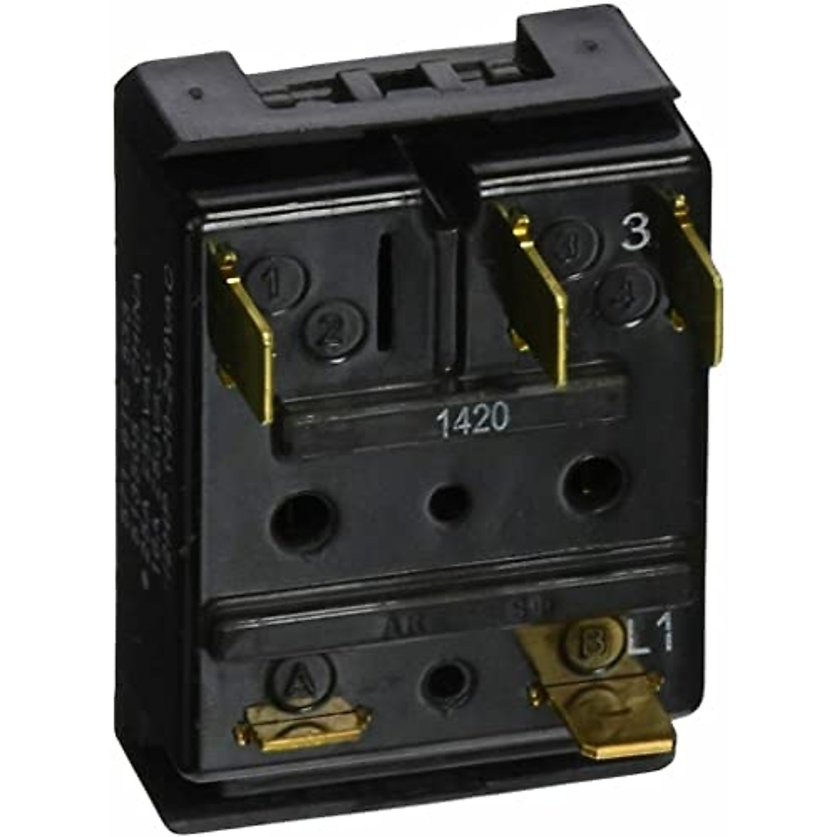 D513505 Washer/Dryer Fabric Selector Switch Compatible With ADE30RGS171TW01, ADE3LRGS171TW01, ADE3SRGS173CW01, ADE3SRGS173TW01, ADE3SRGS175CW01, ADE3SRGS175CW14