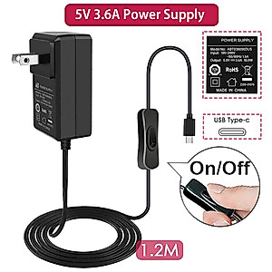 GeeekPi Case with PWM Fan for Raspberry Pi 4, 18W 5V 3.6A Power Supply for Raspberry Pi 4, Heatsinks, 64GB Preloaded (RPI OS) Card, Card Reader, Micro HDMI Cable, for Raspberry Pi 4 8GB/4GB/2GB/1GB