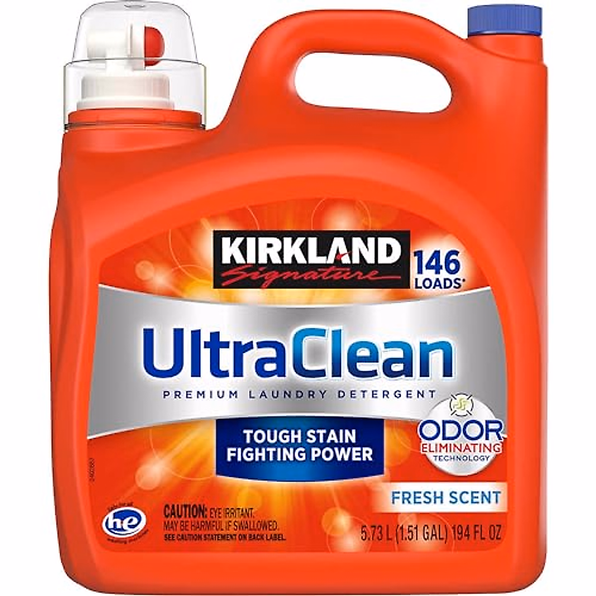 Kirkland Signature Ultra Clean Premium Laundry Detergent with 2X Concentrate