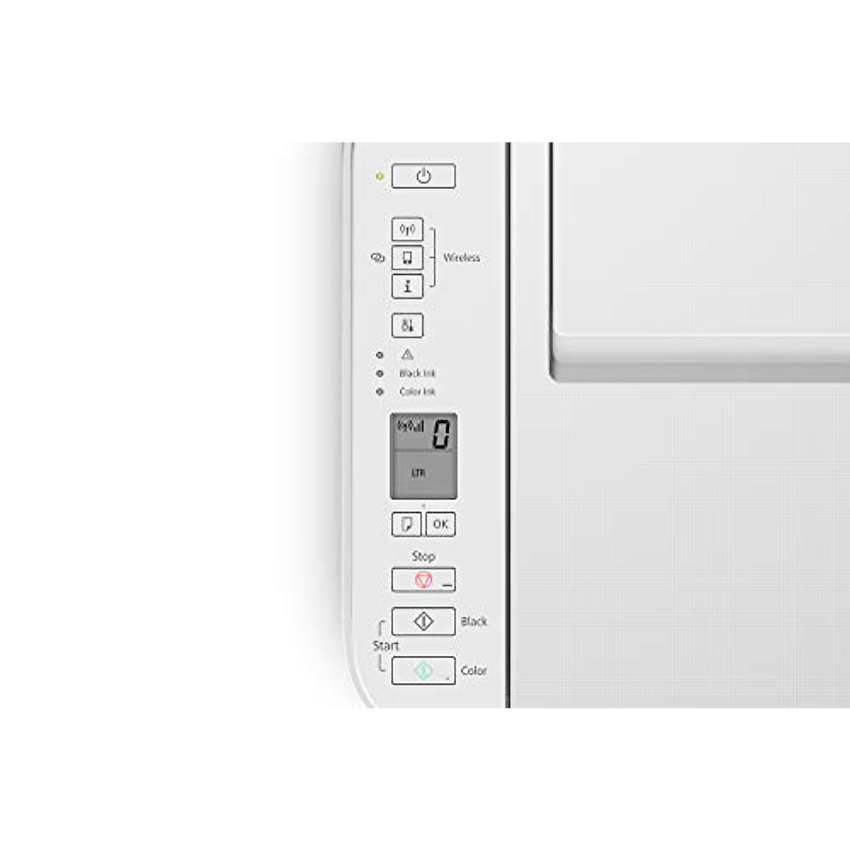 Canon Pixma TS3320 White, Works with Alexa