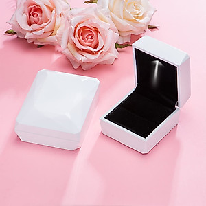 SecreTalk 2ct Moissanite Engagement Wedding Ring for Women, 925 Sterling Silver D Color VVS Diamond Promise Ring with Certificate of Authenticity (5)