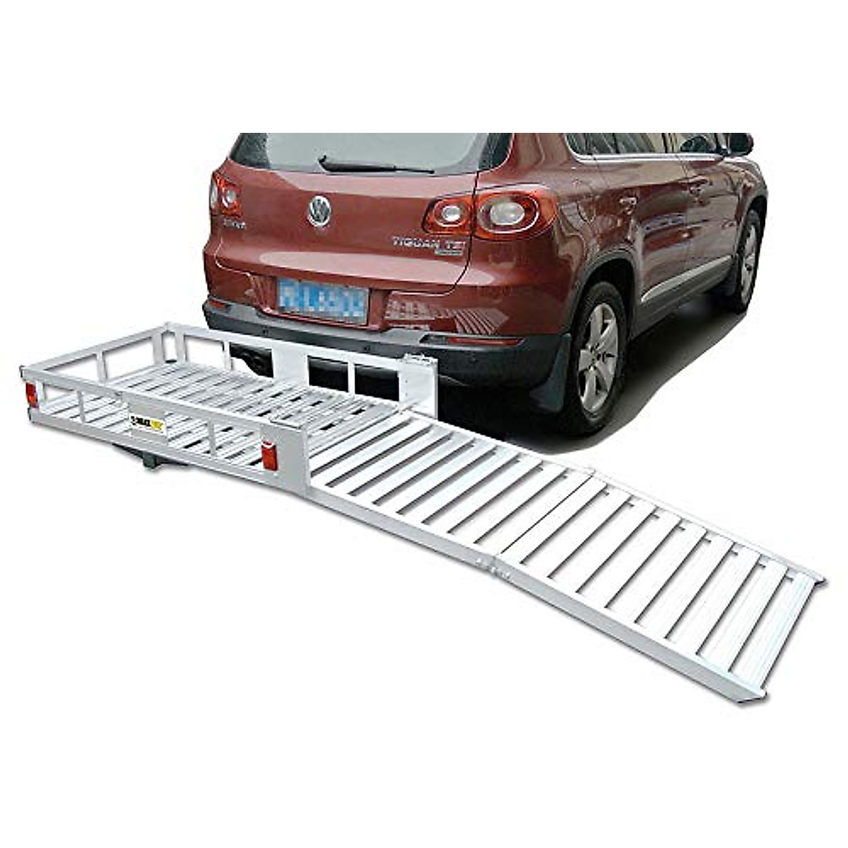 MAXXHAUL 70275 Aluminum Cargo Carrier | With 60" Folding Ramp | 53.5" x 29"
