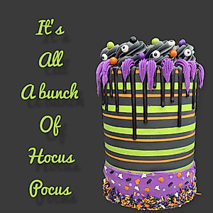 Manvscakes Halloween Sprinkles - Sprinkles For Cake Decorating, Edible Themed Sprinkles For Cookie Decorating, Chocolate Desserts, Cupcakes, Ice Cream, Caramel Apples, Ghost and Pumpkin Sprinkles 8oz