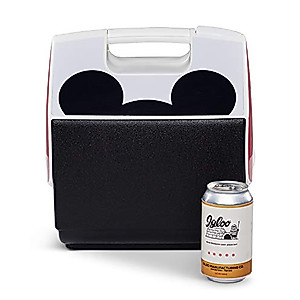 Igloo 7 Quart Limited Edition Disney Mickey Mouse Ears Portable Lunchbox Playmate Pal Cooler Ice Box, Medium
